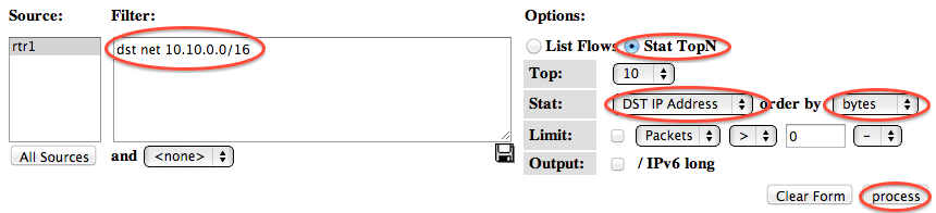 Netflow Top Talkers Lab