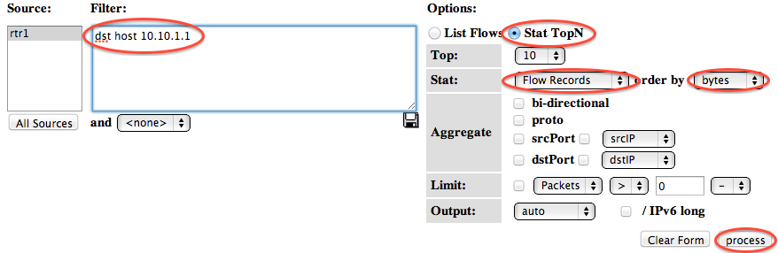 Netflow Top Talkers Lab
