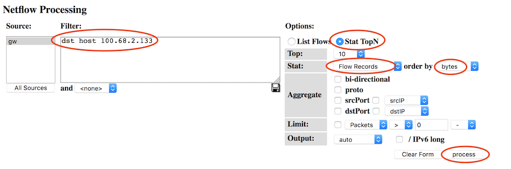 Using NfSen to identify top talkers - Network Monitoring and Management